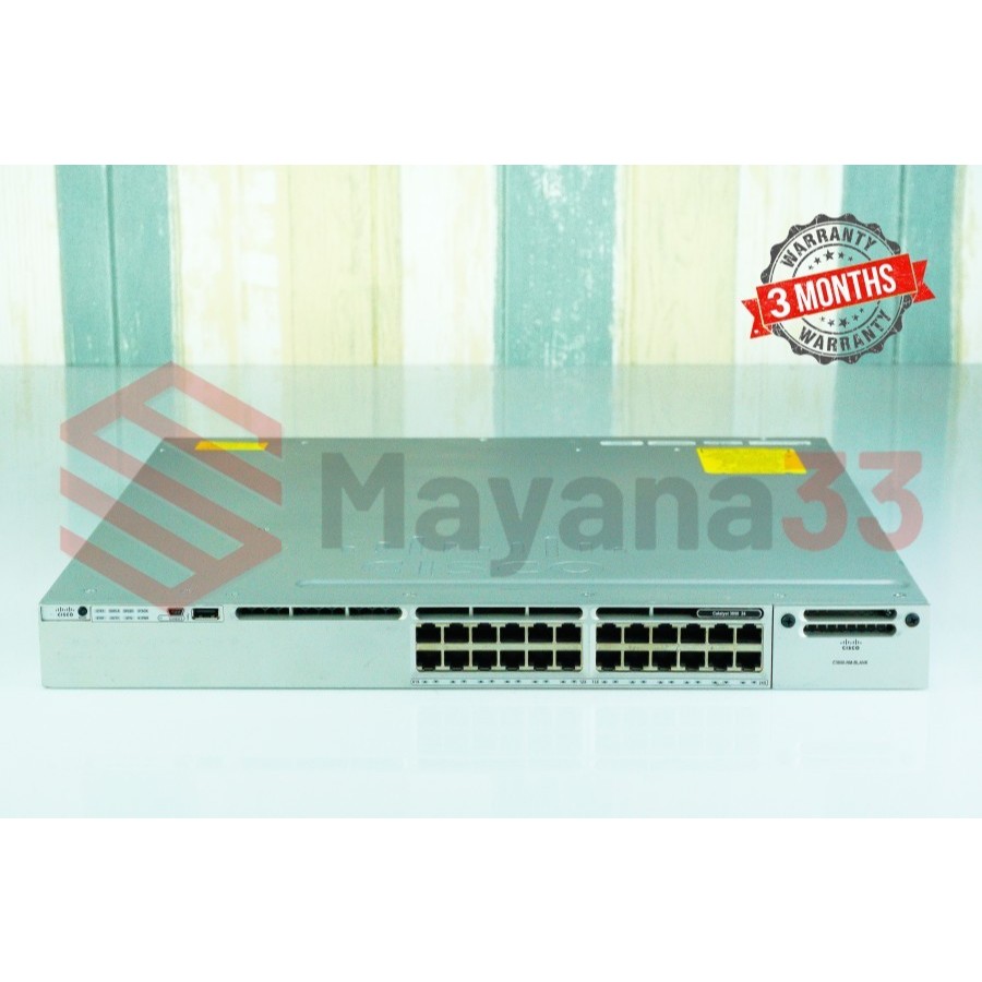 Jual Switch Cisco Catalyst 3850 WS-C3850-24T-S 24 Port Gigabit | Shopee ...