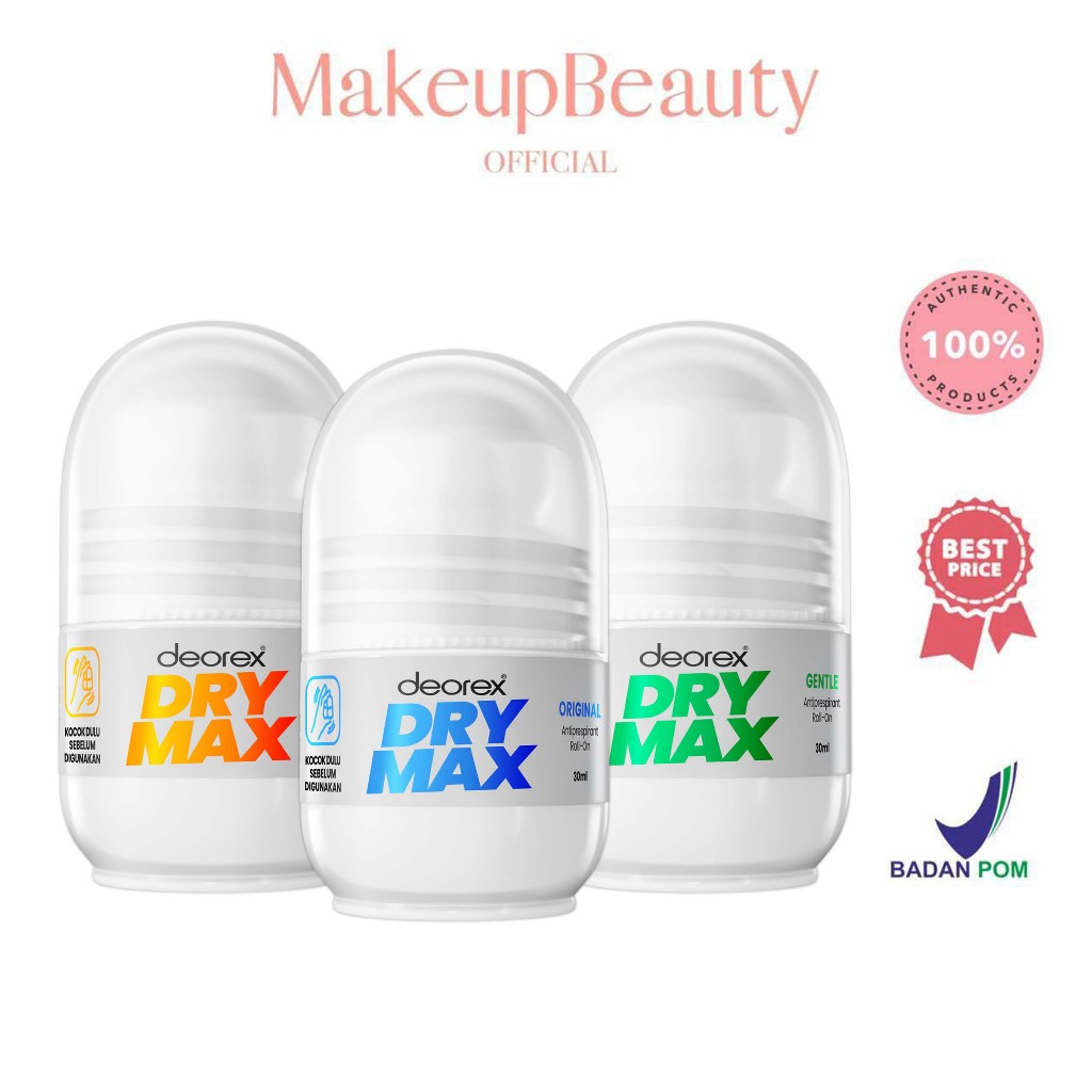 Jual DEOREX DryMax Deodoran - Original | Gentle | Extra | Clinical ...