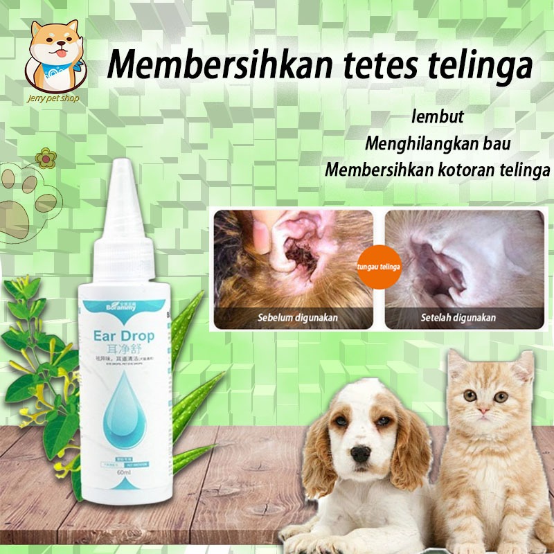 Jual tetes telinga kucing obat tetes telinga anjing 60ml Obat Tetes ...