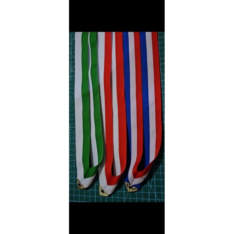 Jual Tali Medali Siap pakai/Merah Putih Biru | Shopee Indonesia
