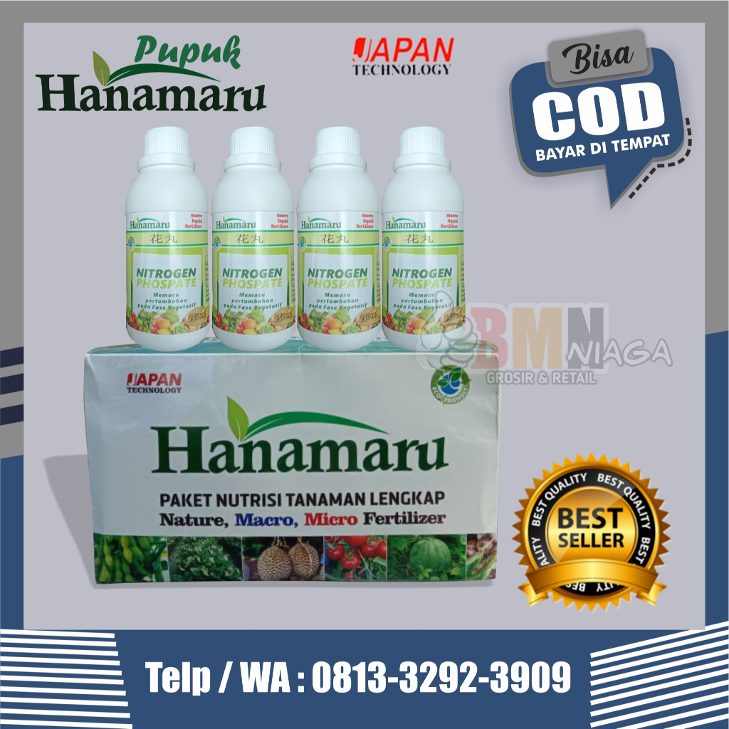 Jual PUPUK HANAMARU CAIR TEKNOLOGI JEPANG ASLI UNTUK SEMUA TANAMAN (4 ...