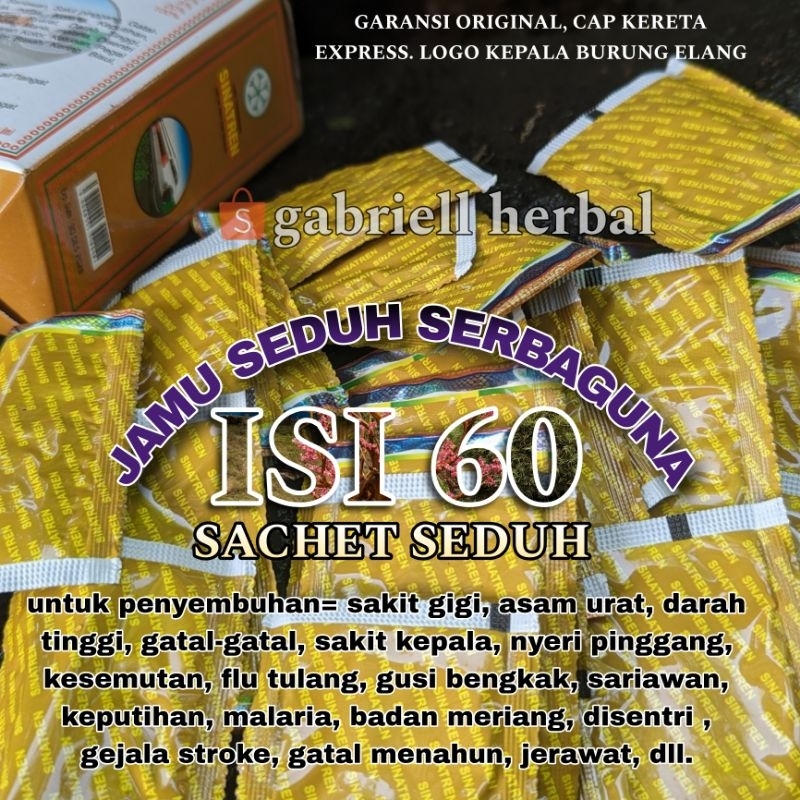 Jual jamu seduh isi 60 sachet. jamu multifungsi. | Shopee Indonesia