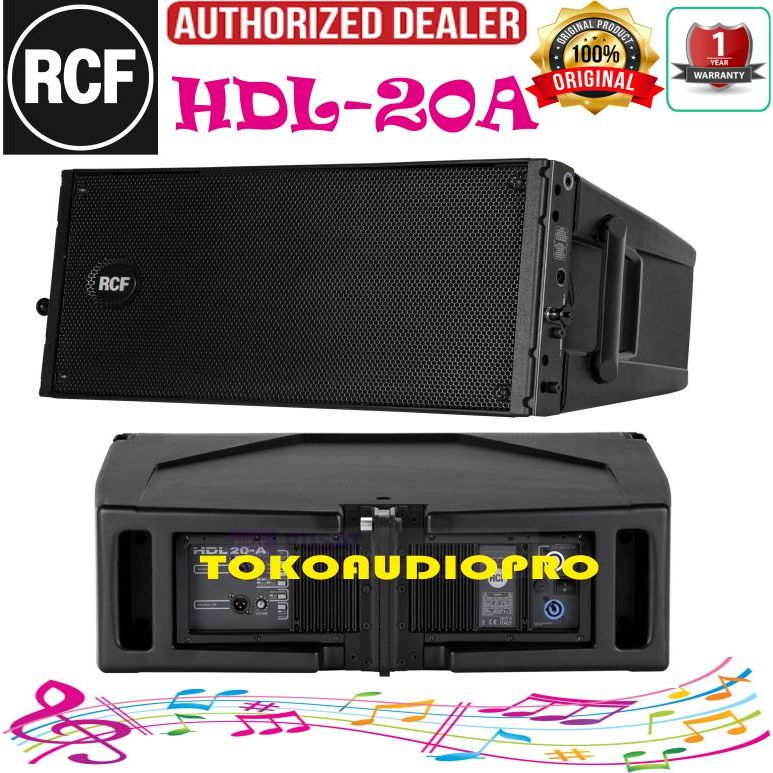Jual Speaker RCF HDL 20A 1,400-watt Dual 10-inch Active Line Array RCF HDL20A | Shopee Indonesia