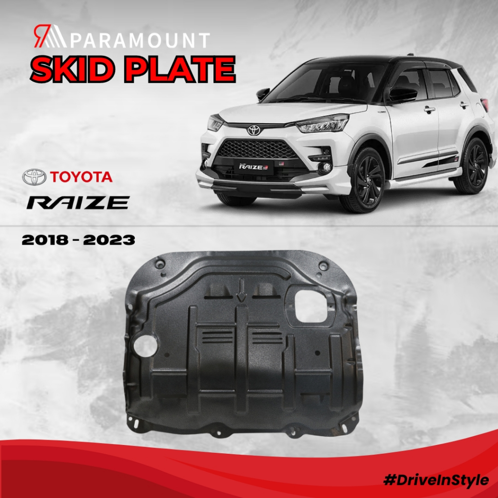 Jual Crank Guard Skid Plate Toyota Raize / Pelindung Mesin Raize ...