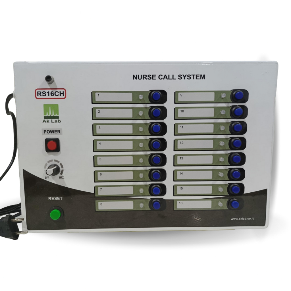 Jual Master Nurse Call 16 Channel Aklab RS16CH Bel Pasien Untuk Rumah ...