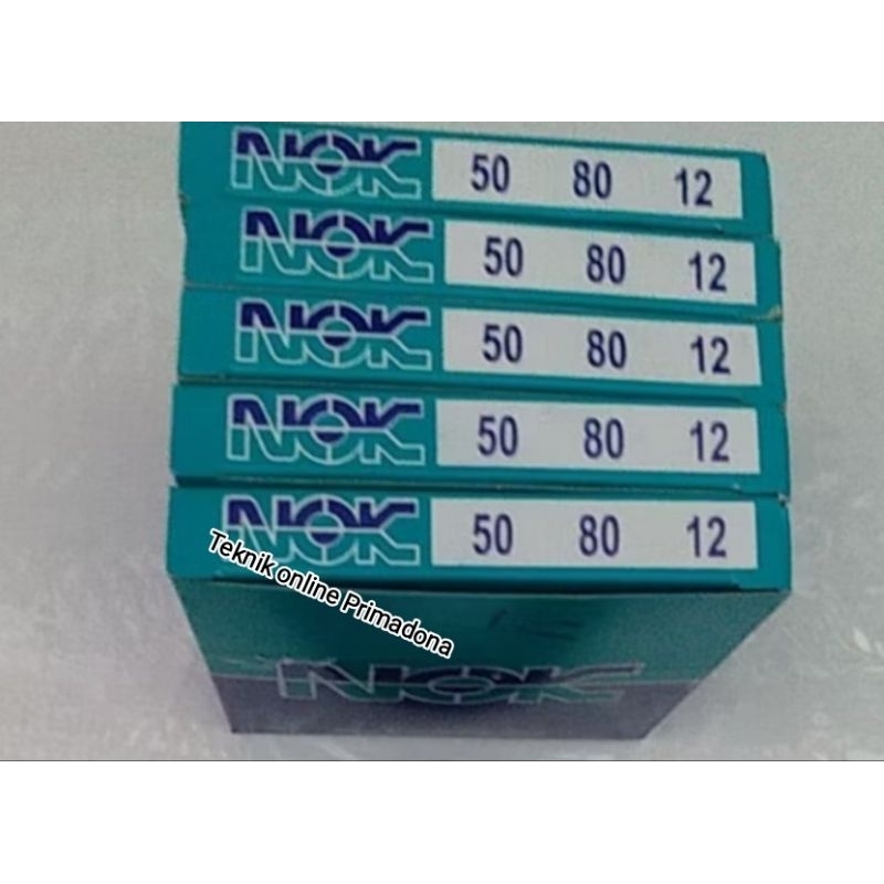 Jual S195 Oil Seal Nok 50 80 12 Untuk Mesin Diesel Engine | Shopee ...
