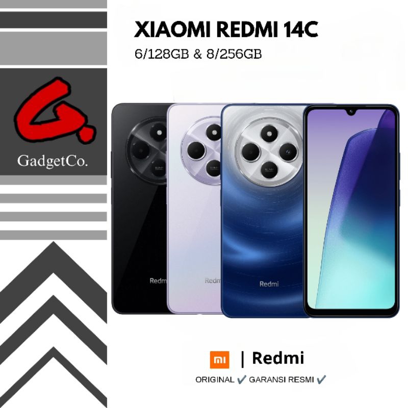 Jual Xiaomi Redmi 14C 6/128GB | 8/256GB Garansi Resmi | Shopee Indonesia
