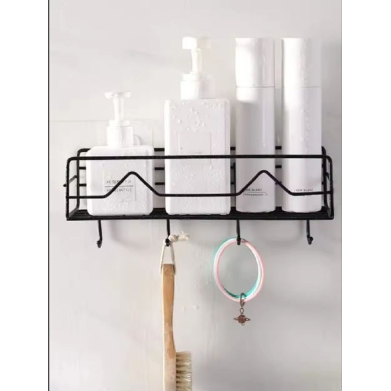Jual Rak Hook Kamar Mandi Rak Dapur Tempat Penyimpanan Serbaguna Tanpa ...