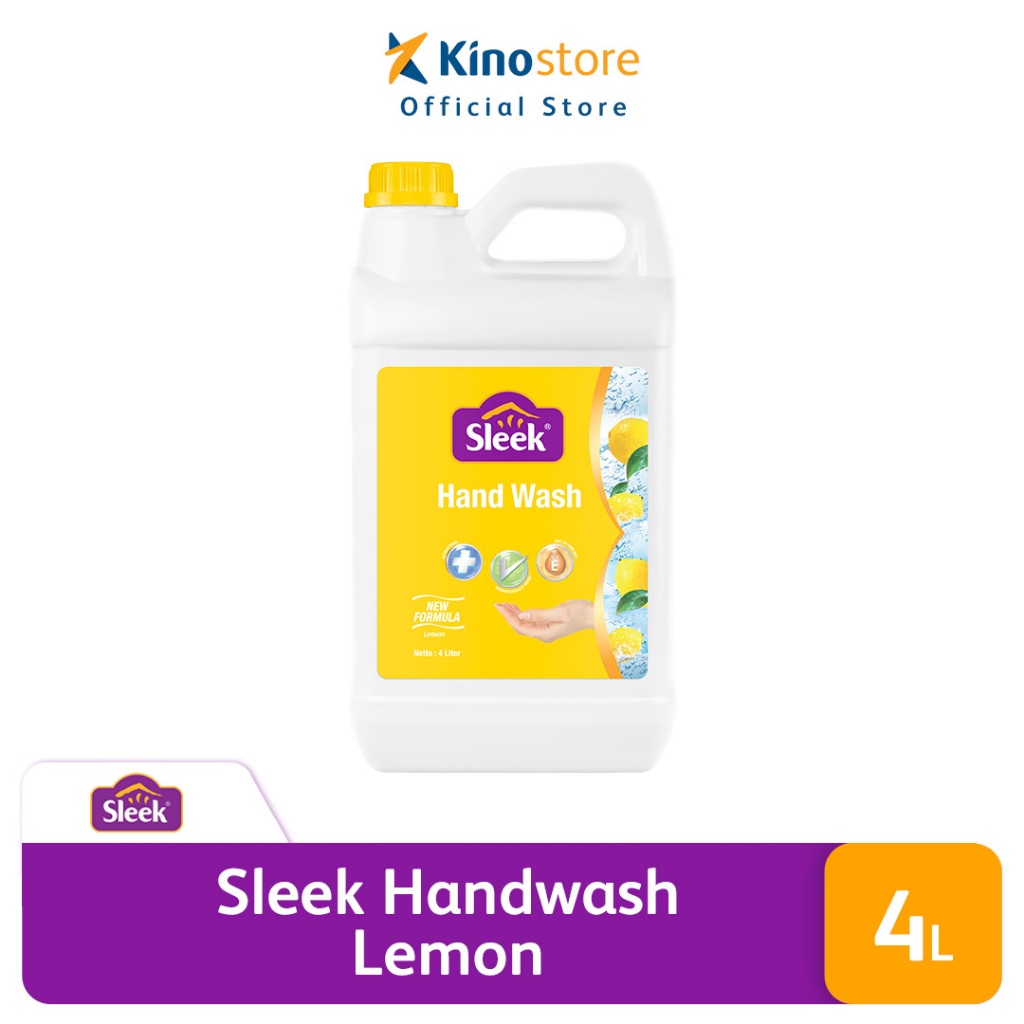 Jual Sleek Hand Wash Lemon 4L | Shopee Indonesia