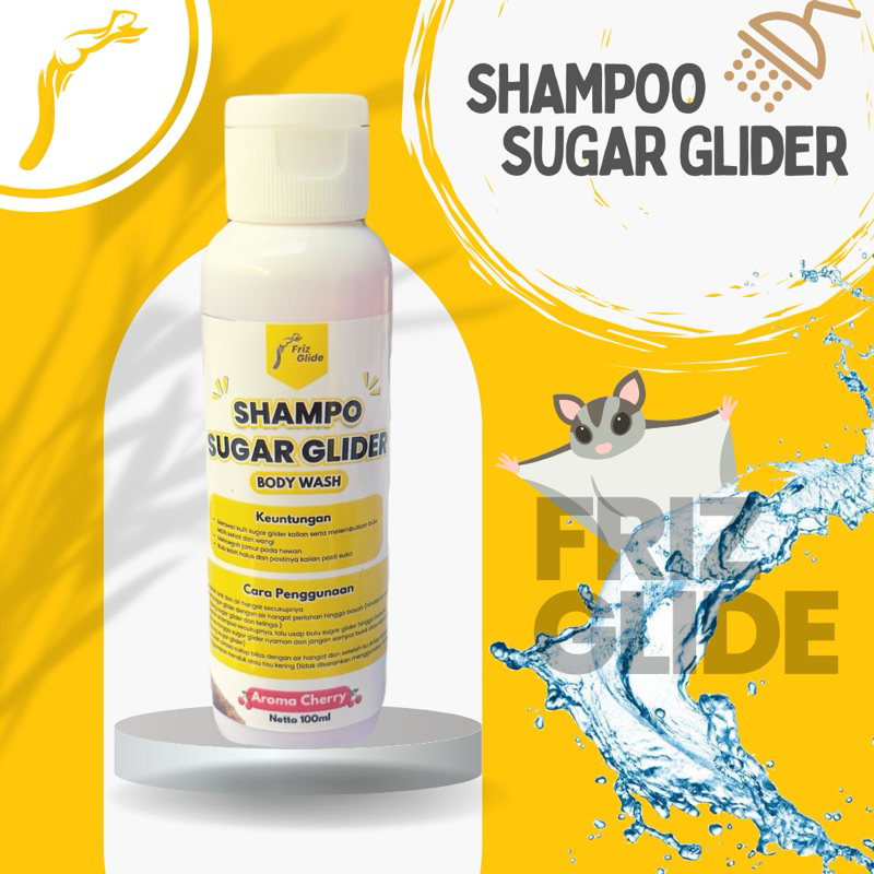 Jual SHAMPOO SUGAR GLIDER SABUN MANDI SUGAR GLIDER 100 ML SAMPO SUGAR ...