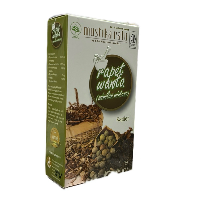 Jual MUSTIKA RATU Rapet Wanita (Mimilan Mintuno) 30 Kaplet | Shopee ...