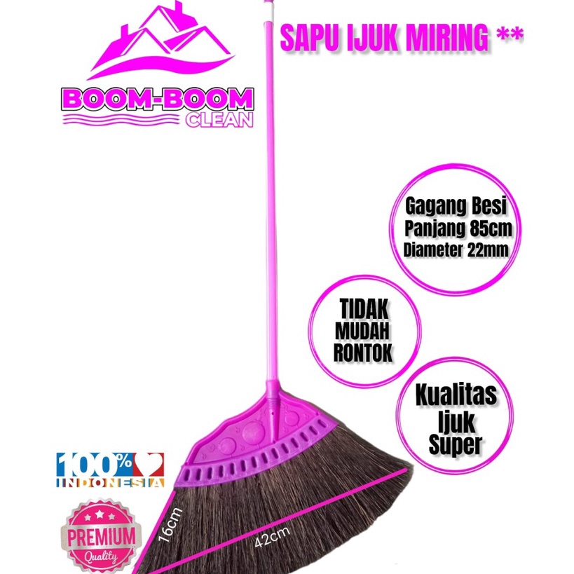 Jual AYO BELI Sapu Ijuk Miring BOOM BOOM Sapu Ijuk Lantai Murah ...