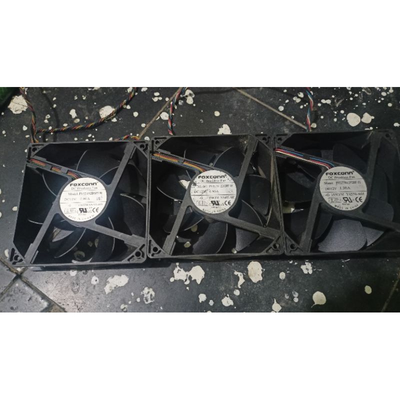 Jual kipas fan dc12 volt 12cm high speed ex server | Shopee Indonesia