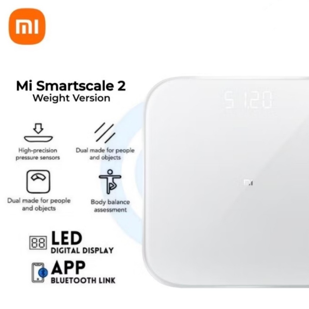 Jual Xiaomi Mi Weight Scale 2 Body Fat Mass Timbangan Badan Digital ...