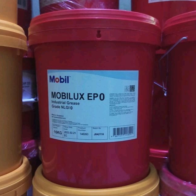 Jual Mobilux EP 0 Lithium General purpose Grease NLGI 0 Pail 16 Kg ...