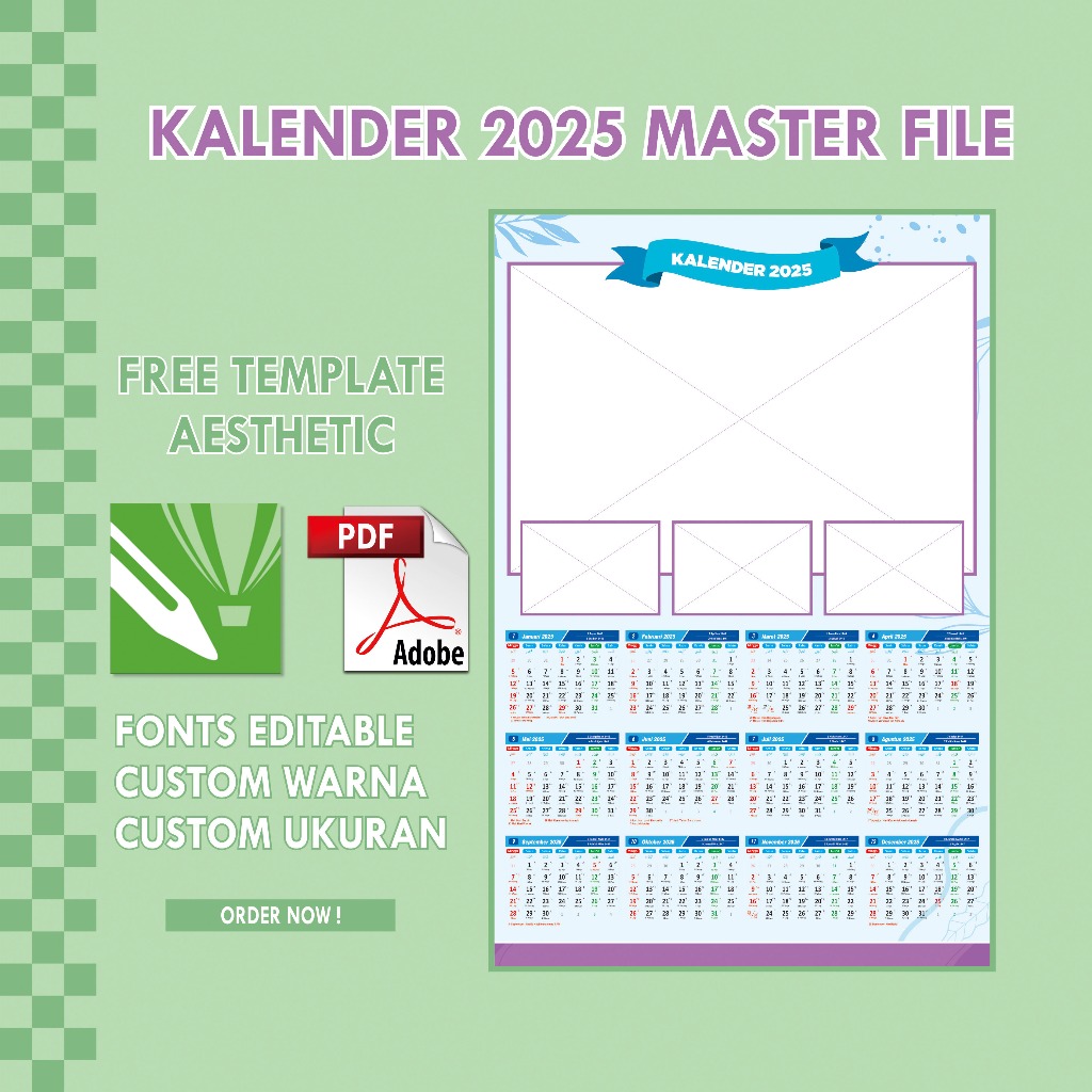 Jual Jual TEMPLATE KALENDER 2025 CORELDRAW EDITABLE LENGKAP | KALENDER ... Jual Jual TEMPLATE KALENDER 2025 CORELDRAW EDITABLE LENGKAP | KALENDER ...