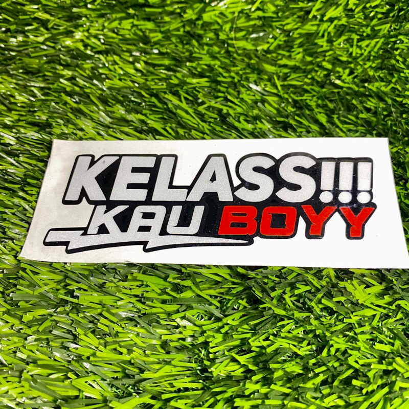 Jual stiker motor kelas kau boy cutting sticker | Shopee Indonesia