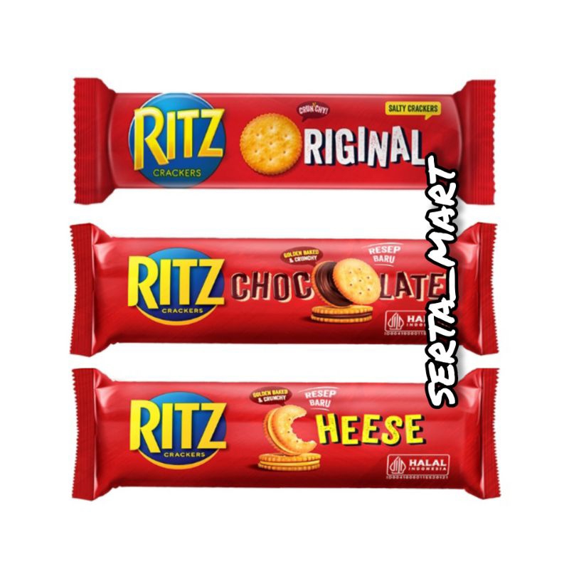 Jual Ritz Original Salty Crackers 100gr / Ritz Cheese / Chocolate ...
