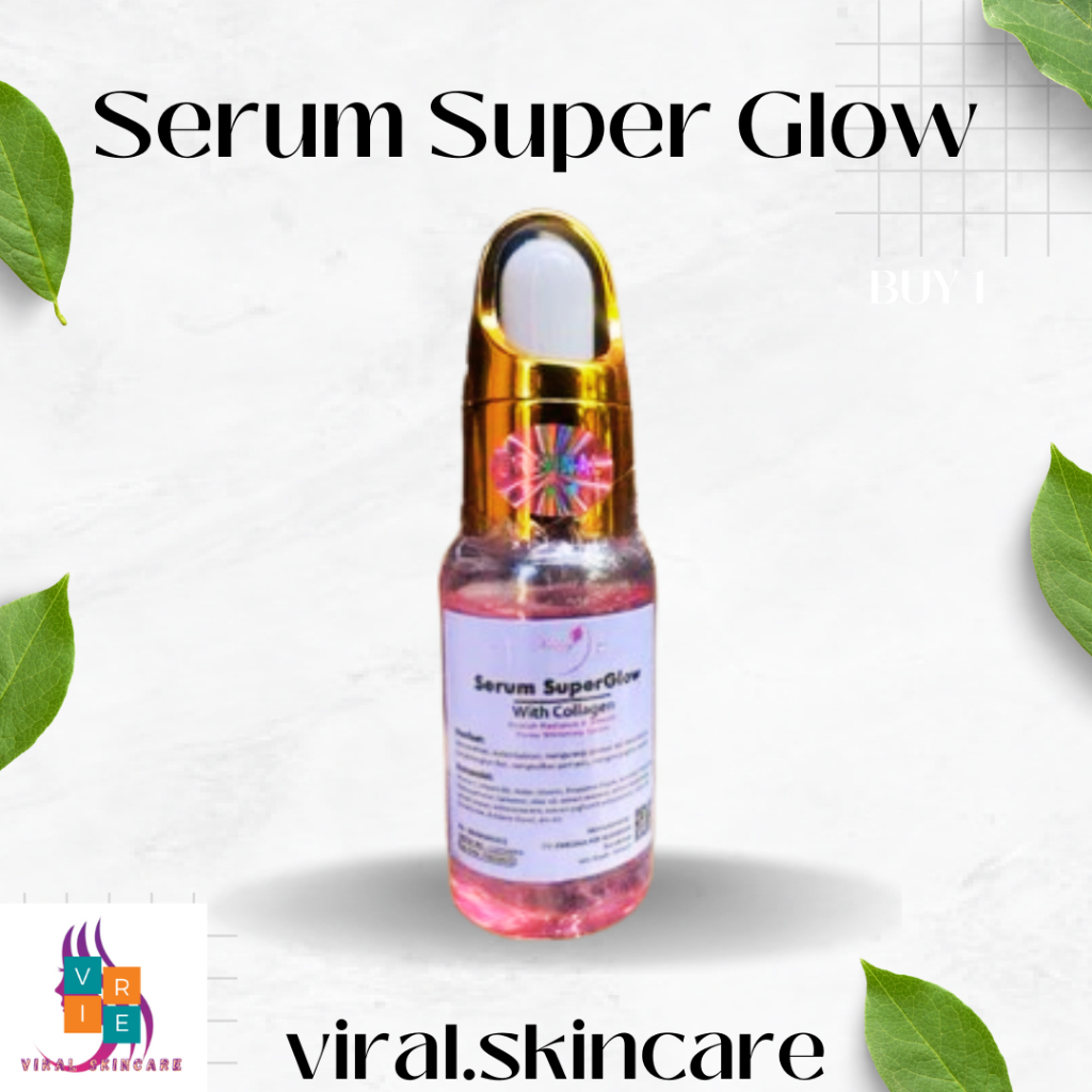 Jual Serum Super Glow Kidey Beauty Ampuh Glowing Kemasan Baru Bpom ...