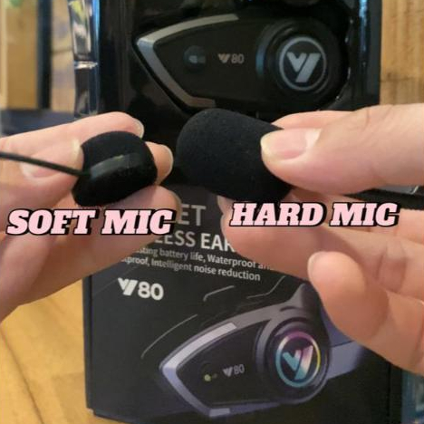 Jual Microphone Mic Intercom Headset Bluetooth type C Speaker dan Mic ...