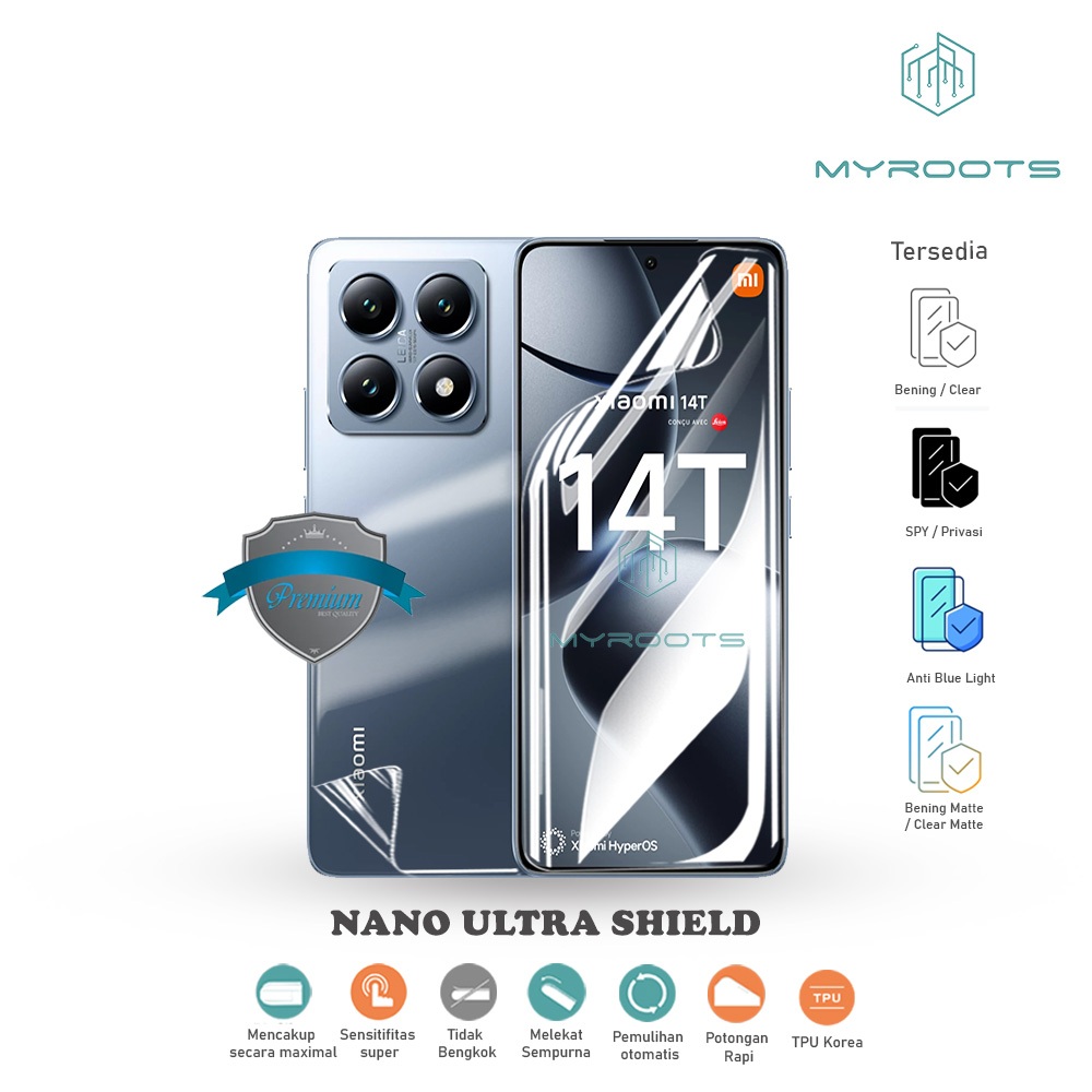 Jual Myroots Antigores Nano Ultra Shield Xiaomi 15 14T 14 13T 11T Civi ...