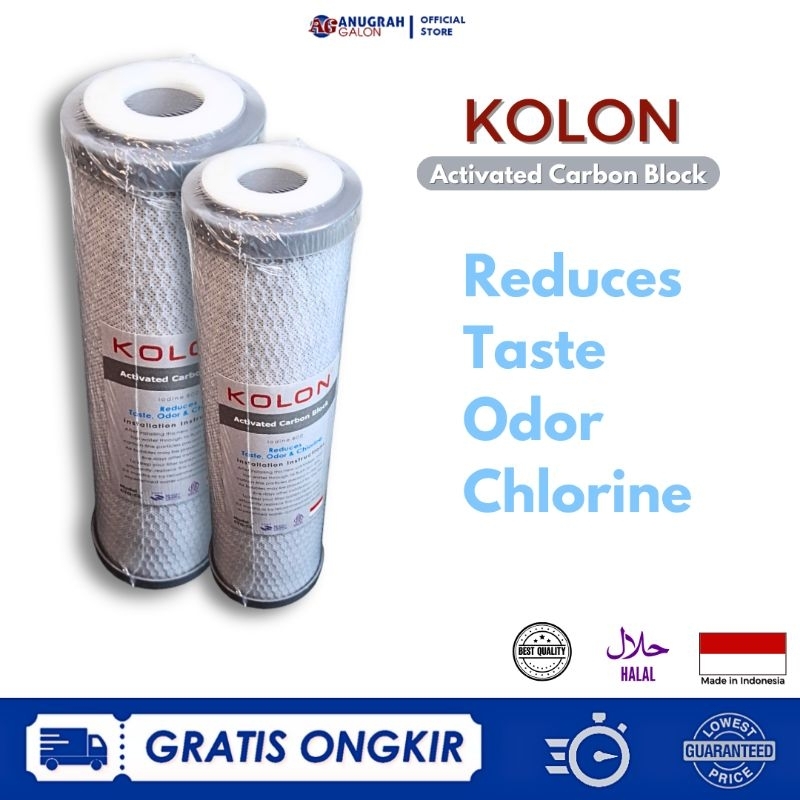 Jual Filter Depot Air Minum Cartridge CTO Carbon Block Dari Kolon 10 ...