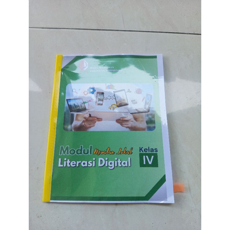 Jual Cetak Buku Modul Muatan Lokal Literasi Digital kelas 4 bojonegoro bab 1-3(3 bab) | Shopee ...