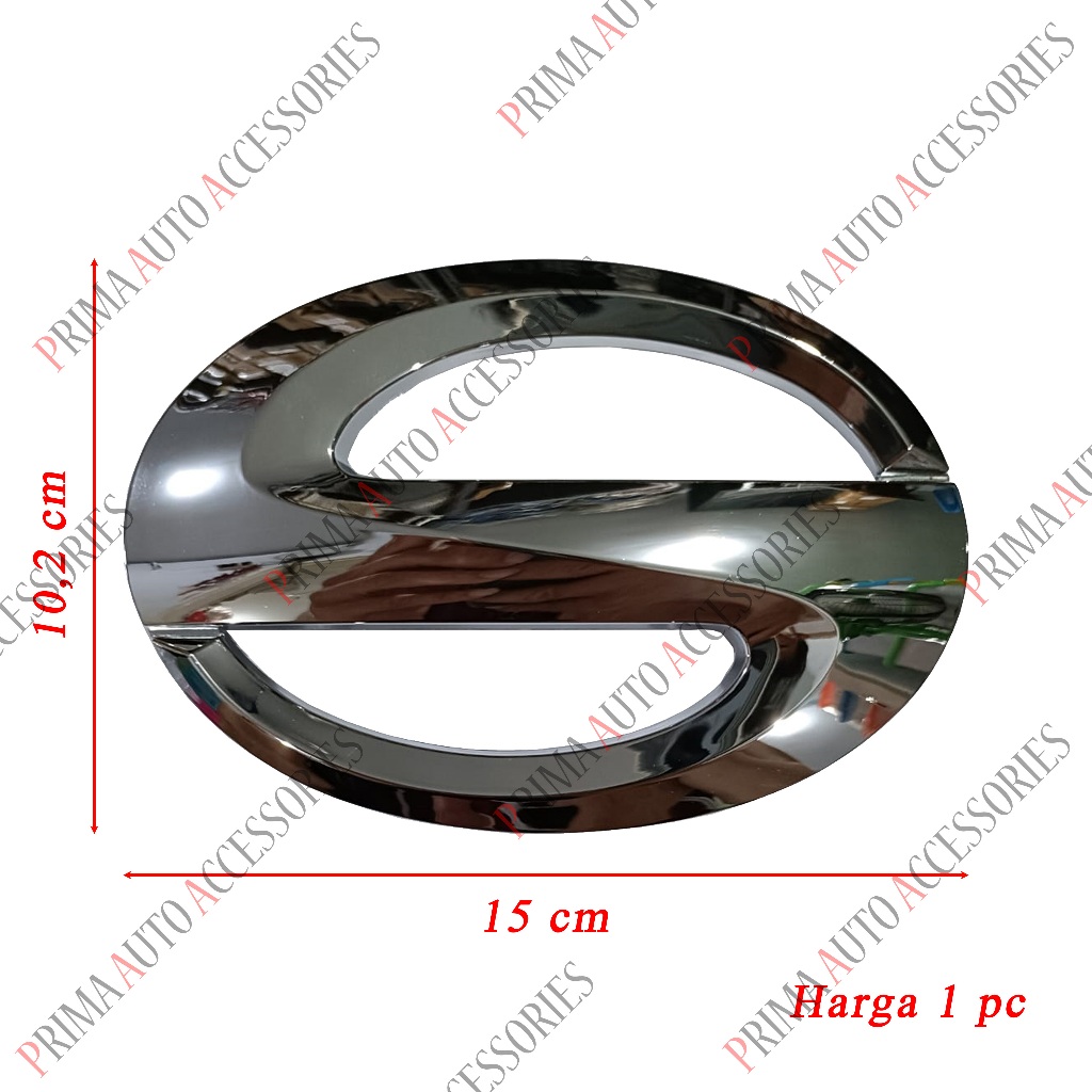 Jual Emblem Mobil Logo Grill S Mobil SIGRA Chrome Kaki PREMIUM | Shopee ...