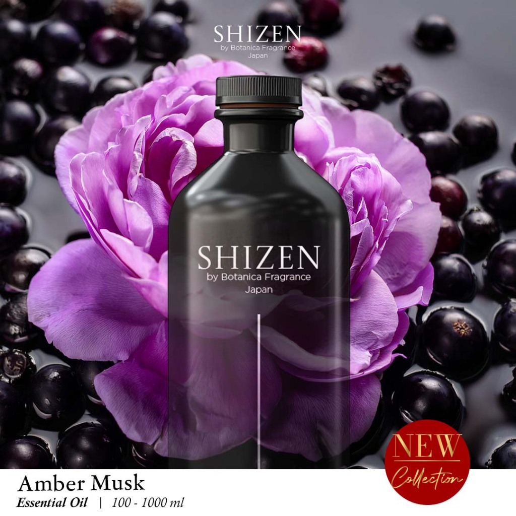Jual Amber Musk Fragrance Oil Shizen Refill / Isi Ulang Fragrance ...