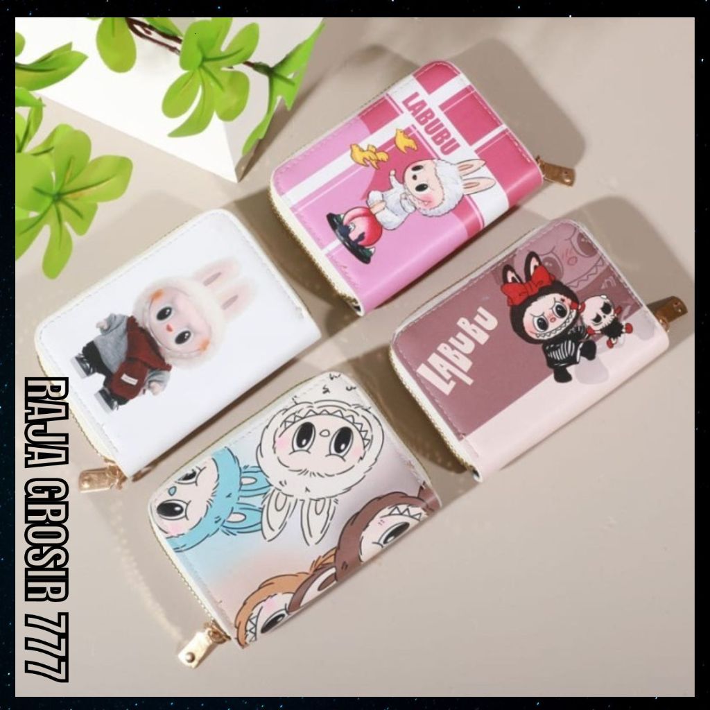 Jual Dompet Lucu Motif Labubu Viral Dompet Wanita Karakter Labubu DUW ...