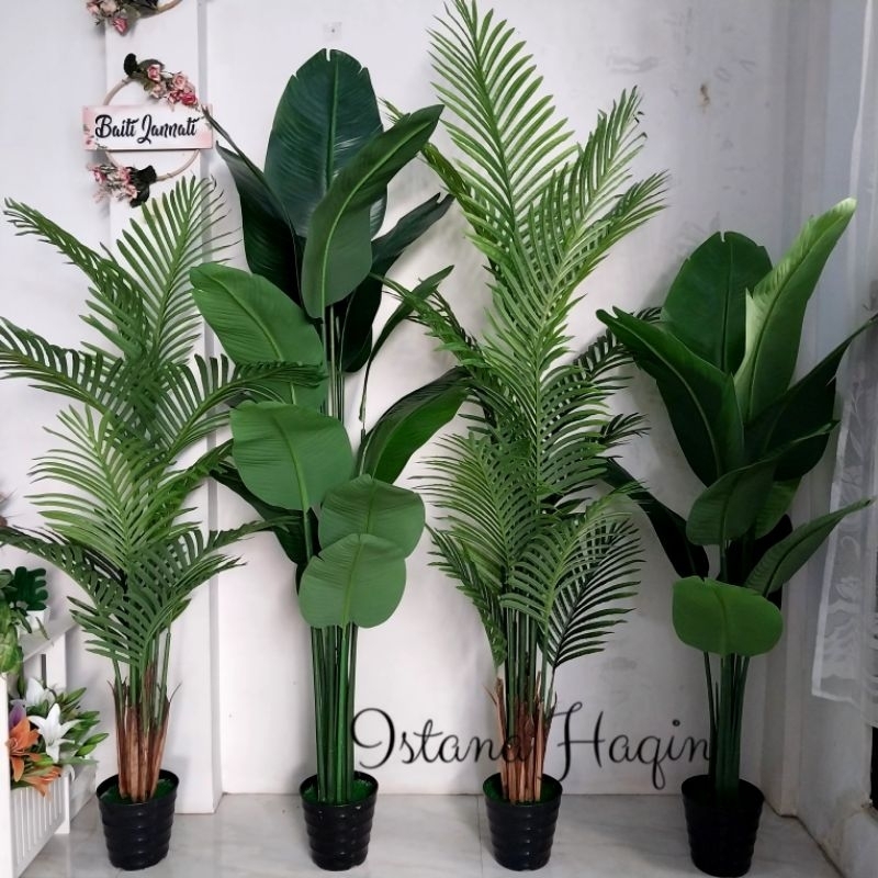 Jual Pohon Artificial Jumbo PLUS POT 140cm - 180cm (Pohon Pisang ...