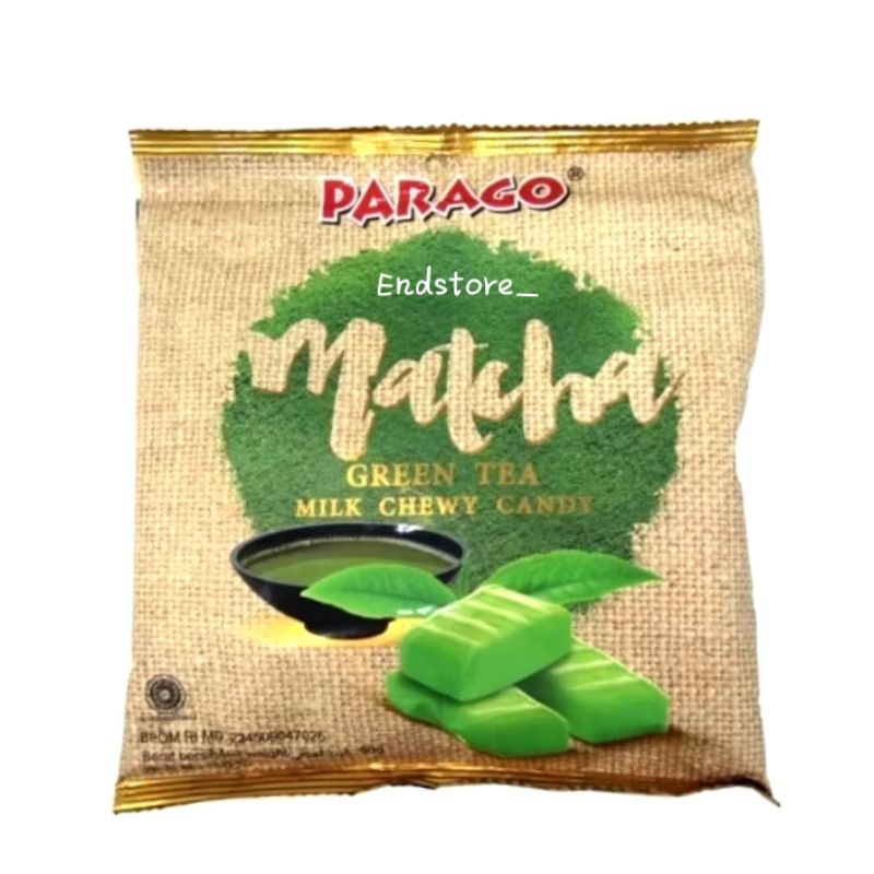 Jual Parago Matcha Chewy Candy 81gr | Shopee Indonesia