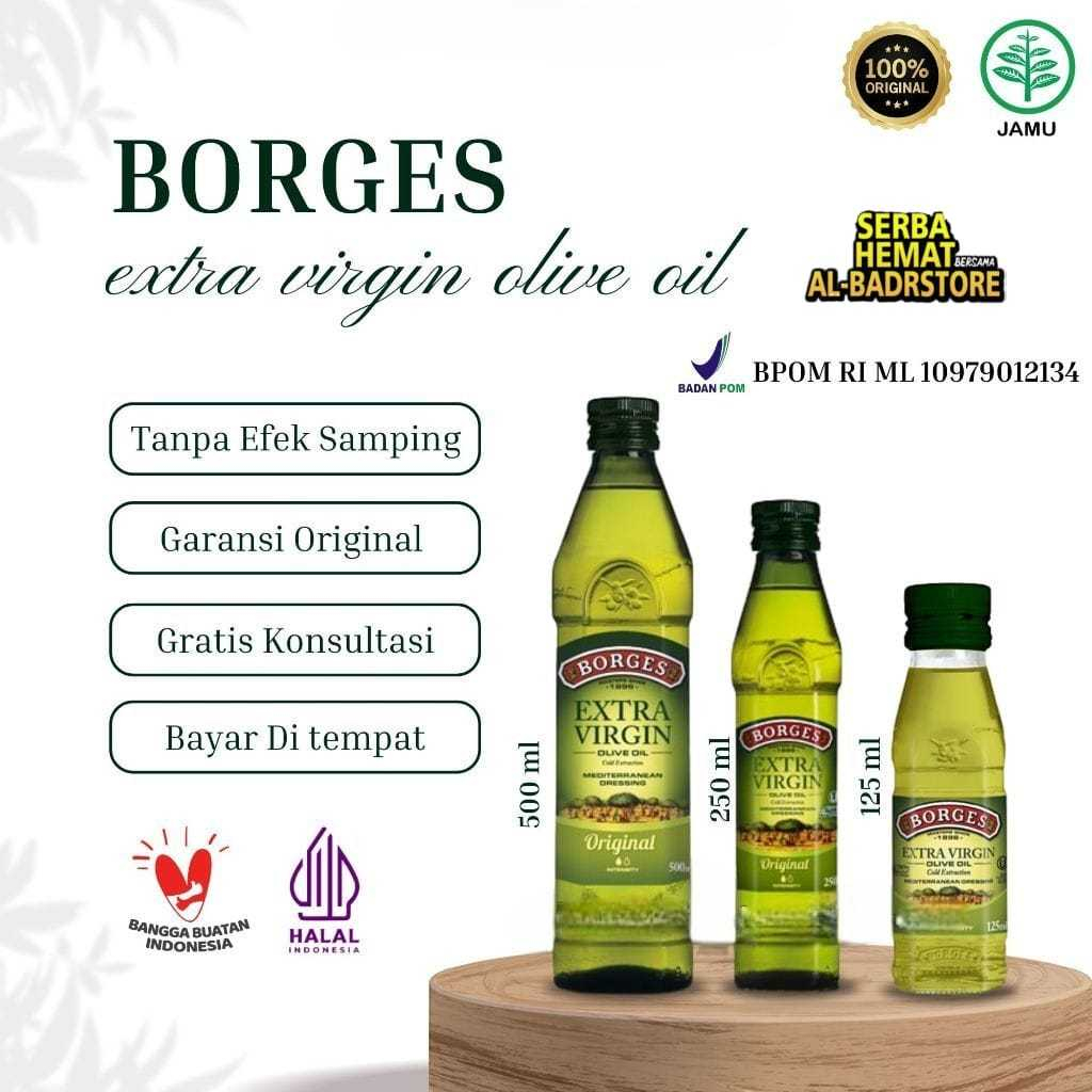 Jual Borges Extra Virgin Oil | Minyak Zaitun Terbaik 500ML , 250ML Original 100% | Shopee Indonesia
