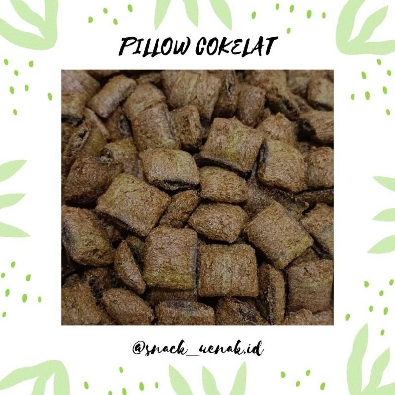 Jual SNACK KILOAN PILLOW COKELAT 250 GRAM | CEMILAN MURAH MAKASSAR ...