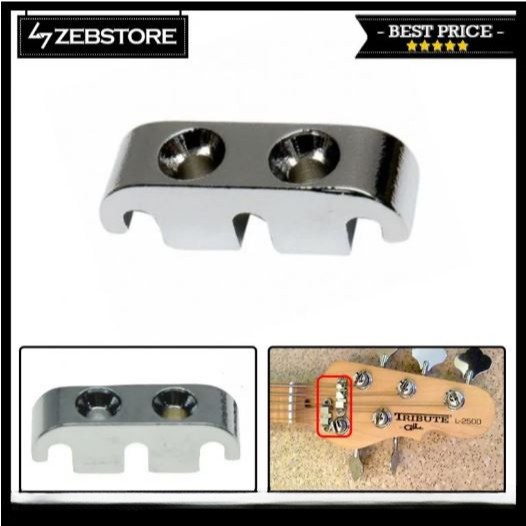 Jual Penahan Senar String Retainer Guides Bass Guitar Gitar Chrome ...