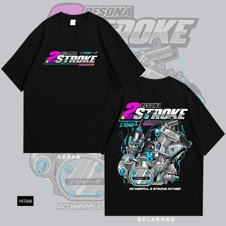 Jual KAOS 2STROKE KAOS RACING PESONA 2STROKE KAOS VIRAL terbaru, Atasan ...