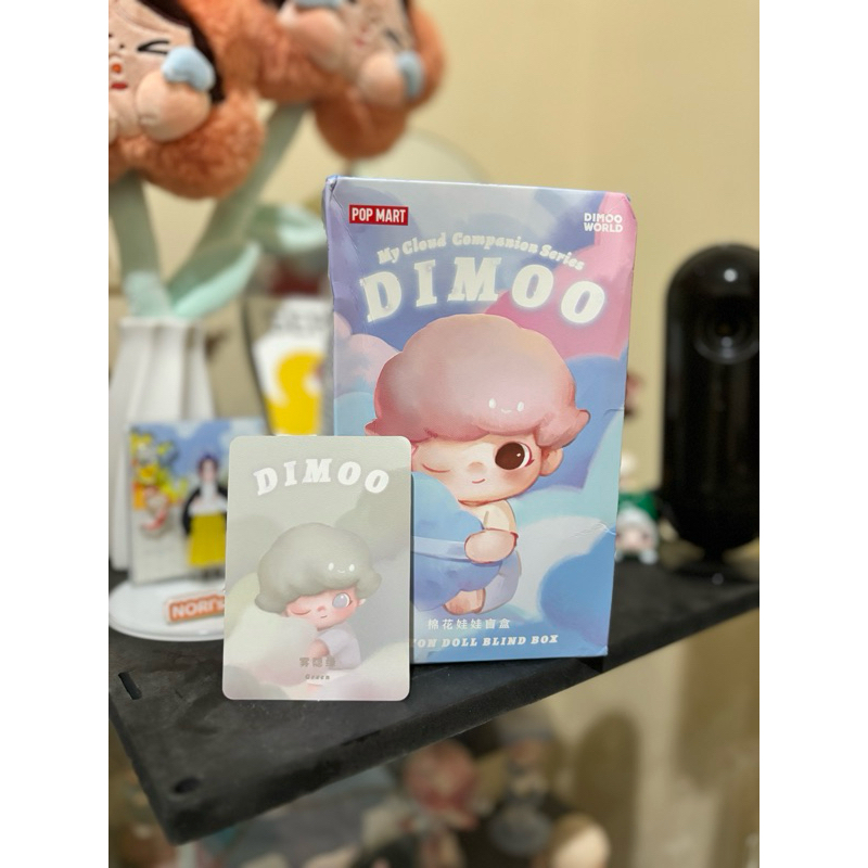 Jual Popmart Dimoo My Cloud Companion Series Green Cotton Doll | Shopee ...