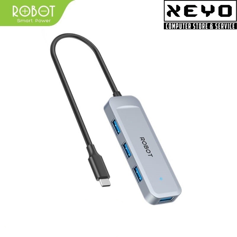 Jual Robot H340C USB HUB 4 Port USB-C Ke USB 3.0 5Gbps | Shopee Indonesia