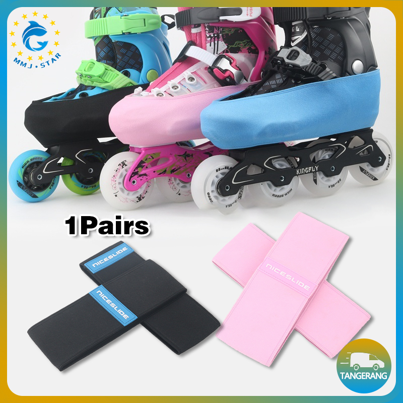 Jual Cover Boot Sepatu Roda Inline Elastis/Sarung Pelindung Sepatu Roda ...