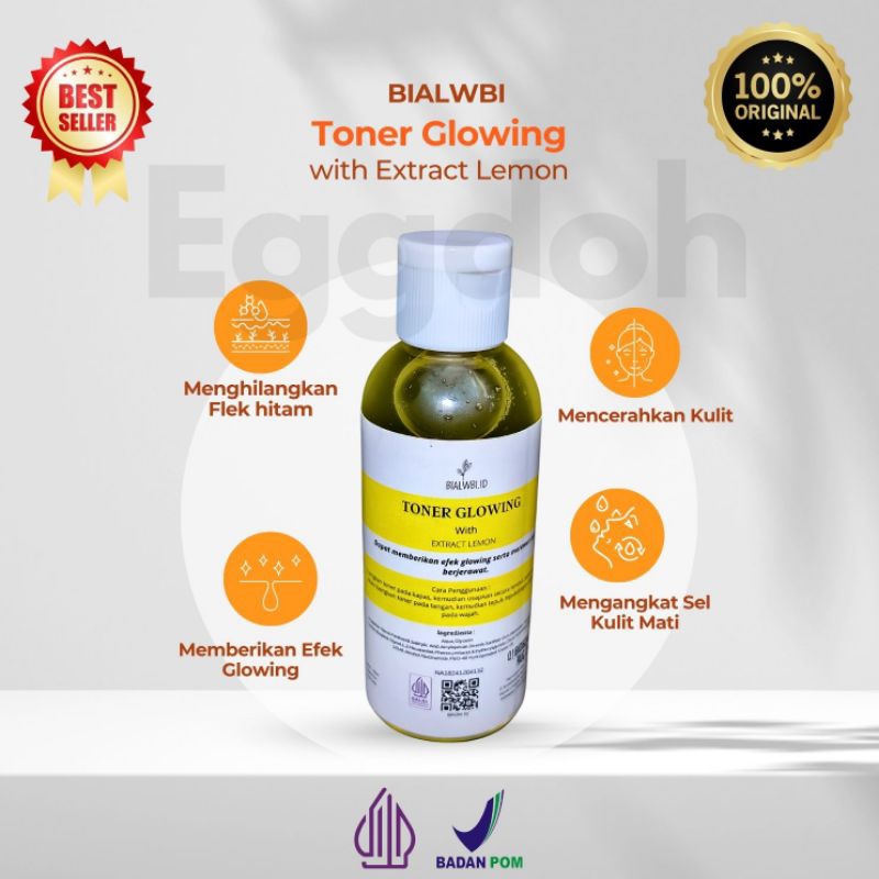 Jual Toner Glowing BIALWBI Extra Lemon ORIGINAL 100% | Shopee Indonesia