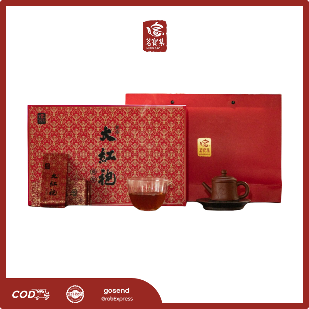 Jual MING BAO JI Chinese Tea C2032 Isi 30 Sachet Teh Da Hong Pao Daun ...