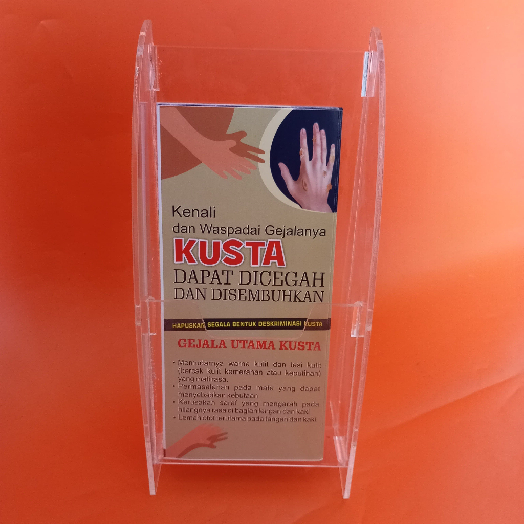 Jual Tempat Brosur/Flyer Akrilik / Acrylic Flyer Holder / Holder Brosur ...
