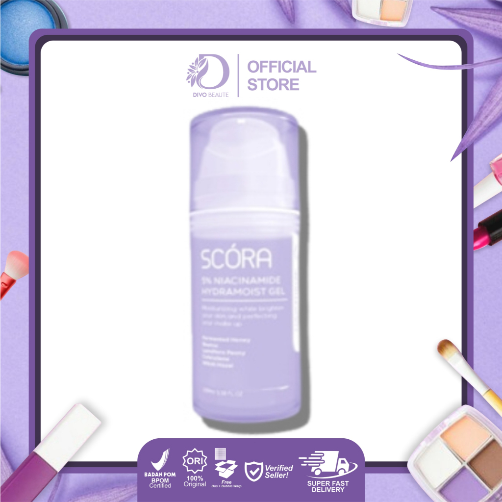 Jual Scora 5% Niacinamide Hydramoist Gel - Pelembab Wajah 100 ml | Shopee Indonesia