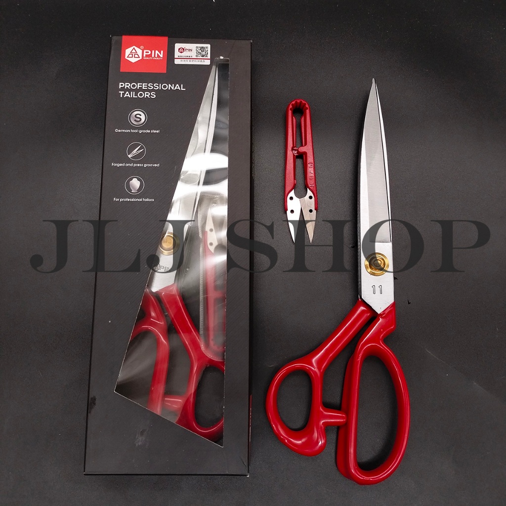 Jual Gunting potong pin bahan kain (tailor) germany quality ukuran 11 ...