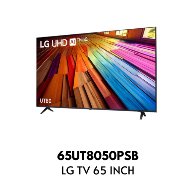 Jual LG 65 Inch Smart TV 4K UHD AI UT80 65UT80 - 65UT8050PSB | Shopee ...