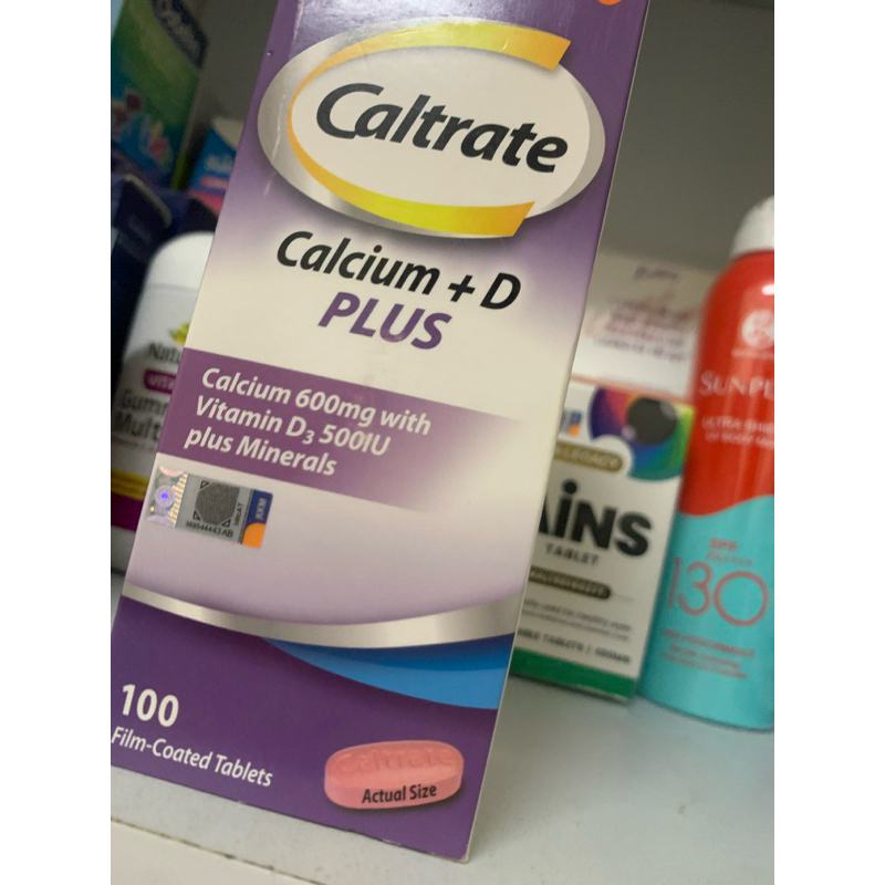 Jual Caltrate Calcium 600 Plus / Calcium Health Supplement / Isi 100s ...