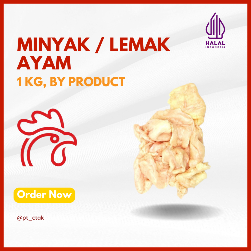 Jual Lemak Ayam Bersih / Minyak / Trimming Minyak (FRESH & FROZEN ...