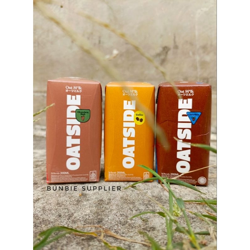 Jual OATSIDE Mini Straw Barista Coffe Chocomalt Oat Milk 200ml x 6 pcs ...