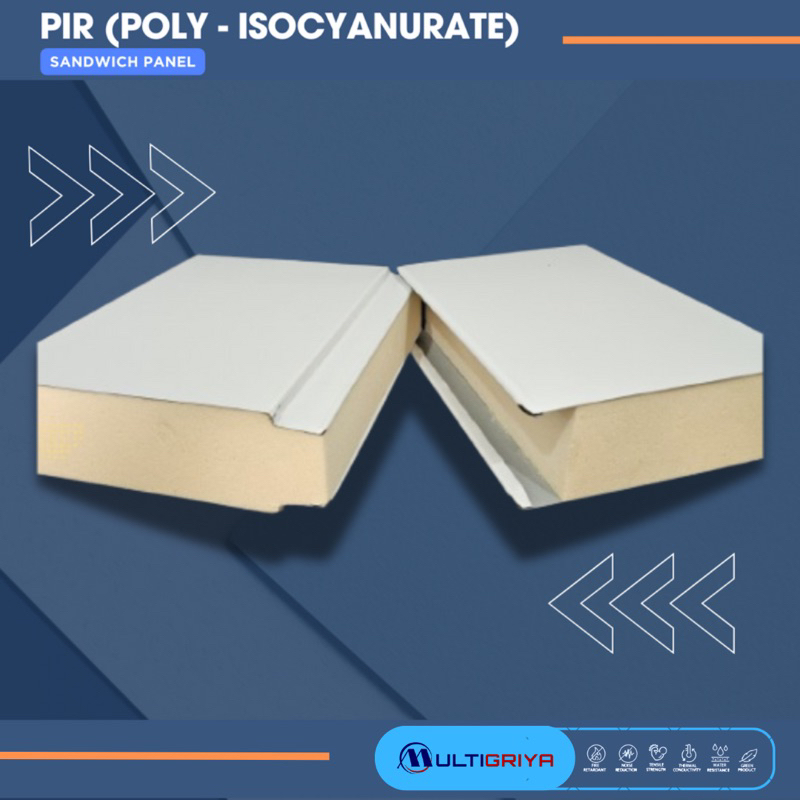 Jual Sandwich Panel PIR (Poly isocyanurate) Camlock | Shopee Indonesia