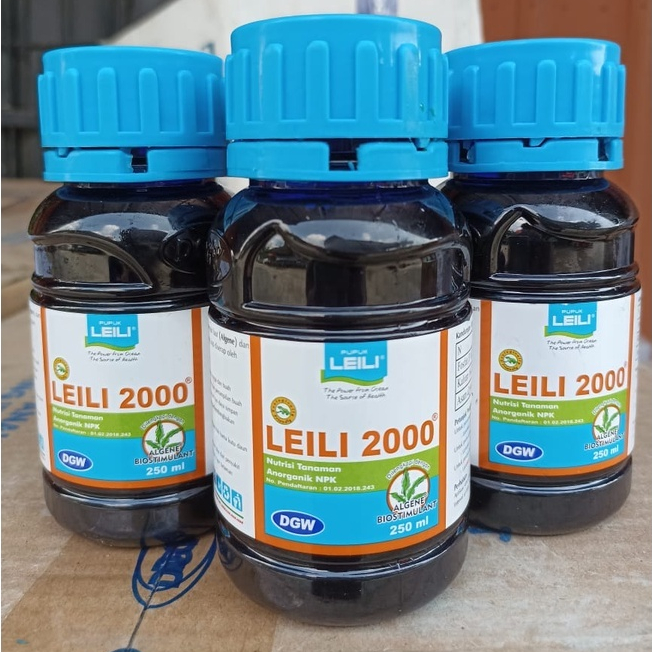 Jual Pupuk LEILI 2000 Organik Cair | 250ml Nutrisi Pelindung Tanaman ...